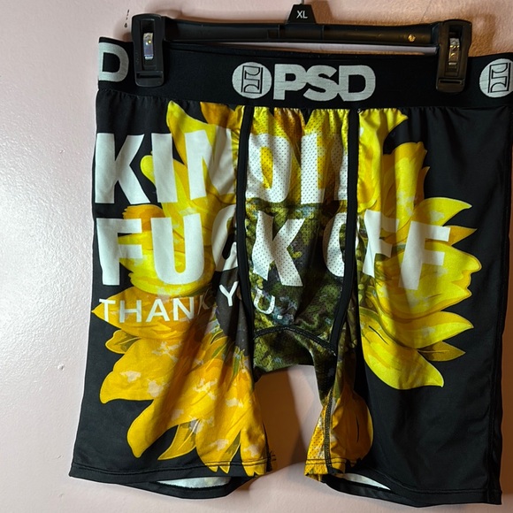 PSD | Underwear & Socks | Psd Black And Yellow Graphic Boxer Briefs ...